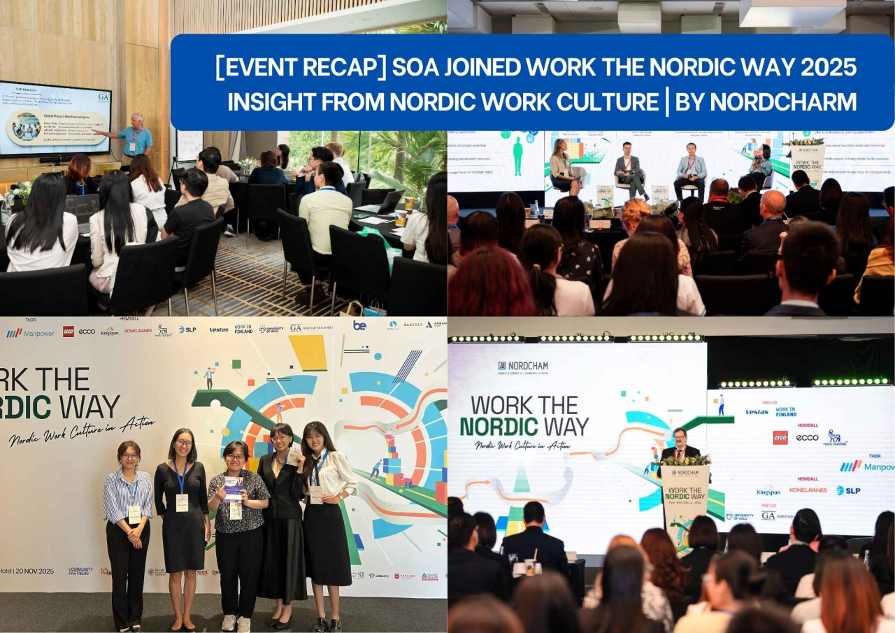 One Day at Work the Nordic Way 2025 with Source of Asia team